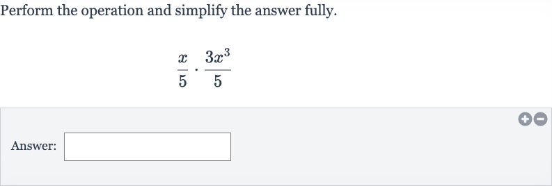 Solved Perform The Operation And Simplify The Answer Fully X 5
